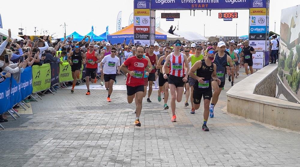 Με μεγάλη επιτυχία ολοκληρώθηκε ο 25ος Logicom Cyprus Marathon
